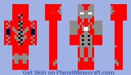 iron man MK5 Minecraft Skin