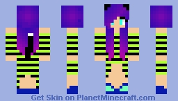 galaxy cat Minecraft Skin