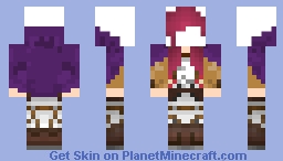 Violet Minecraft Skin