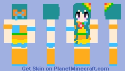 Female Clown Minecraft Skin