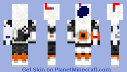 Astronaut Minecraft Skin