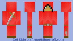 Red Assassin Minecraft Skin