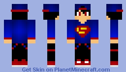 SuperBoy HD Minecraft Skin