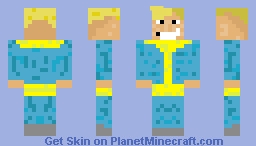 Vault Boy Minecraft Skin