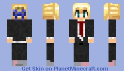 Saber from FATE Minecraft Skin