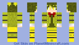 Gold Bonnie Boy Minecraft Skin