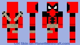 Deadpool Minecraft Skin