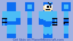 Mega Man Minecraft Skin