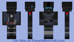 RUS Black Guard Minecraft Skin