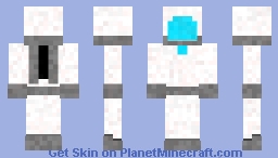 Futuristic Space Suit Minecraft Skin