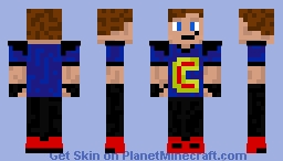 crazy guy Minecraft Skin
