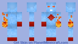 Captain Atom Minecraft Skin