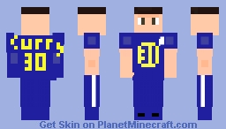Stephen Curry Minecraft Skin