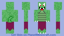 Snake man Minecraft Skin