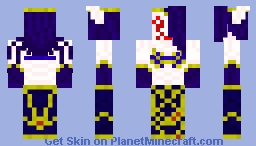 Morgana Chroma:Ebony (LoL) Minecraft Skin