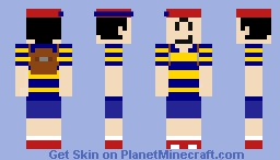 Ness (Earthbound) Minecraft Skin