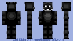 Shadow Freddy Minecraft Skin