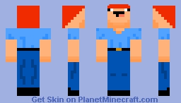 Derpy Red Head Minecraft Skin