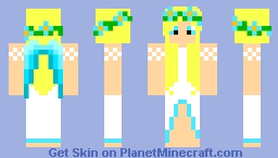Blue Angel Minecraft Skin