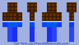 CHOCOLATE!!!!!! Minecraft Skin