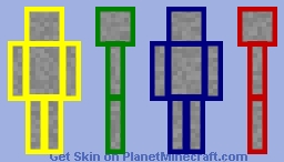 Colors!! Minecraft Skin