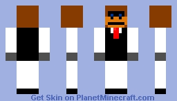 spy agent Minecraft Skin