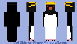 Macaroni penguin Minecraft Skin