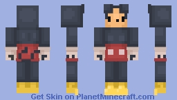 Mickey Mouse Minecraft Skin