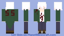 Nagito Komaeda Minecraft Skin