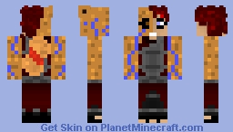 Gaara (Demon) Minecraft Skin