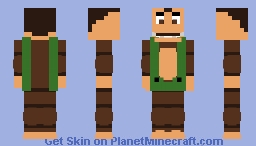 FNaC Chester The Chimp Minecraft Skin