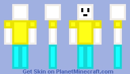 Blocky man Minecraft Skin