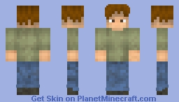 ĄґĵųĺŦħęŘęāрęґ Terraria Skin Series - The Guide Minecraft Skin