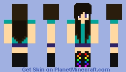 Female Steve (Stella =3 ) Minecraft Skin