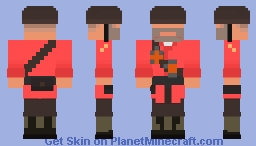 RED Soldier (TF2) Minecraft Skin