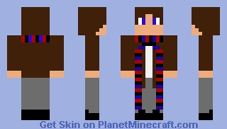 4th doctor Minecraft Skin