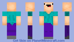 Derpy Steve Minecraft Skin