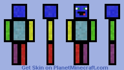 Colourfull Derp Minecraft Skin
