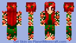 Holly Mistletoe Minecraft Skin