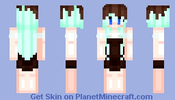 Mint Chip Cookie ~ Gross Rushed Skin Minecraft Skin