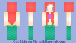 Disney Ariel - The Little Mermaid Minecraft Skin