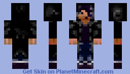 Emo Boy - Purple Minecraft Skin