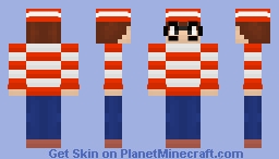 Where's Waldo? Minecraft Skin