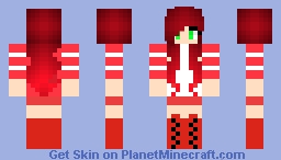 Red Girl -=(*)=- Minecraft Skin