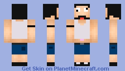 Drunk Steve Minecraft Skin
