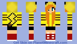 🎶Pika Girl In The poke a world🎶 Minecraft Skin