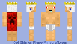 Derpy King Minecraft Skin