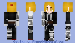 Edward Elric Minecraft Skin