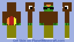 Thank giving Turtle Minecraft Skin