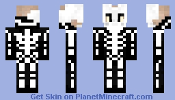 Skeleton Minecraft Skin